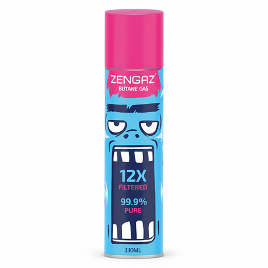 Gás Butano Zengaz 12x Filtrado - Fluido para Maçaricos